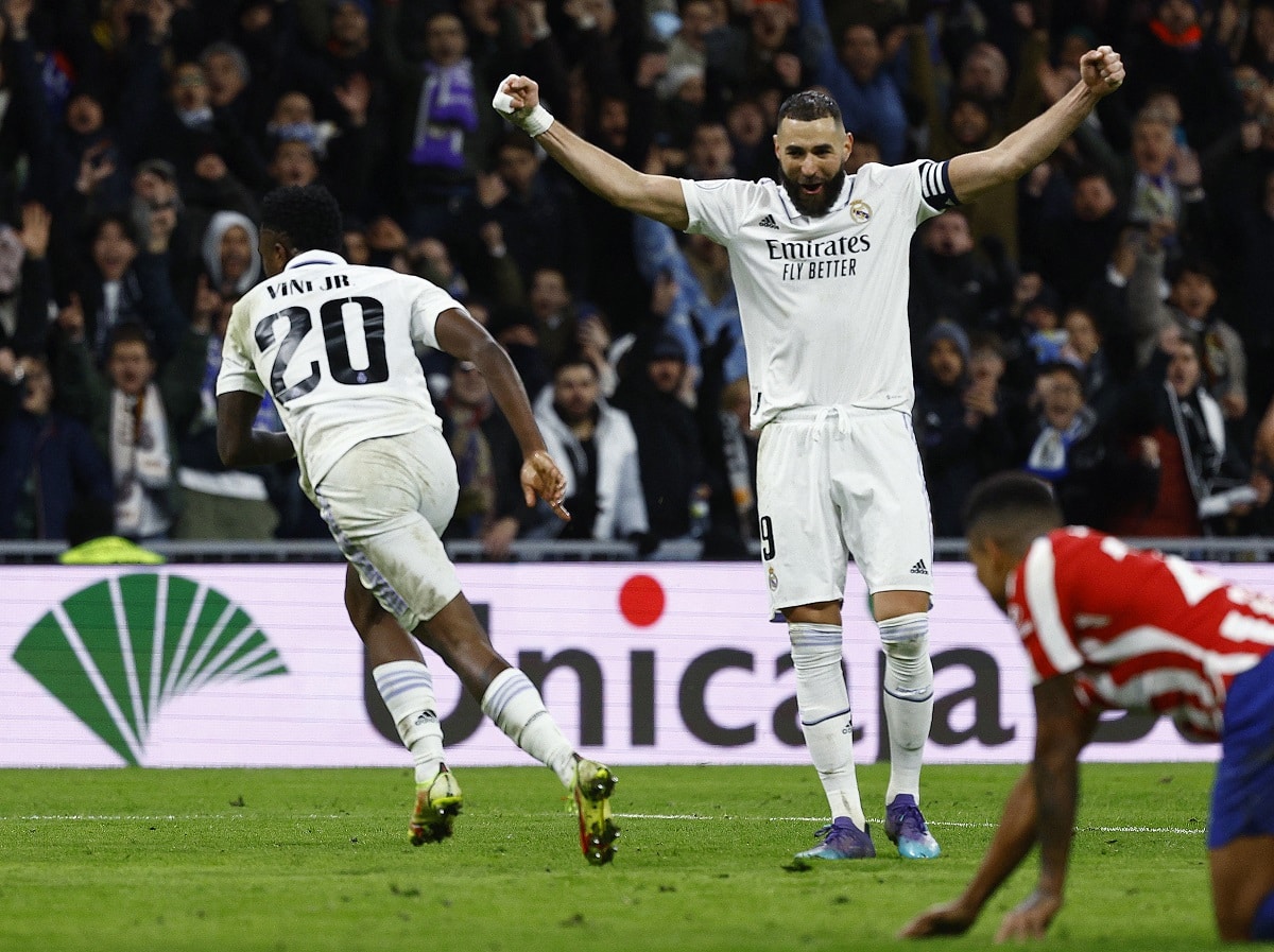 Dramatickou bitvu o Madrid vyhrál Real. V prodloužení rozhodl Karim ...