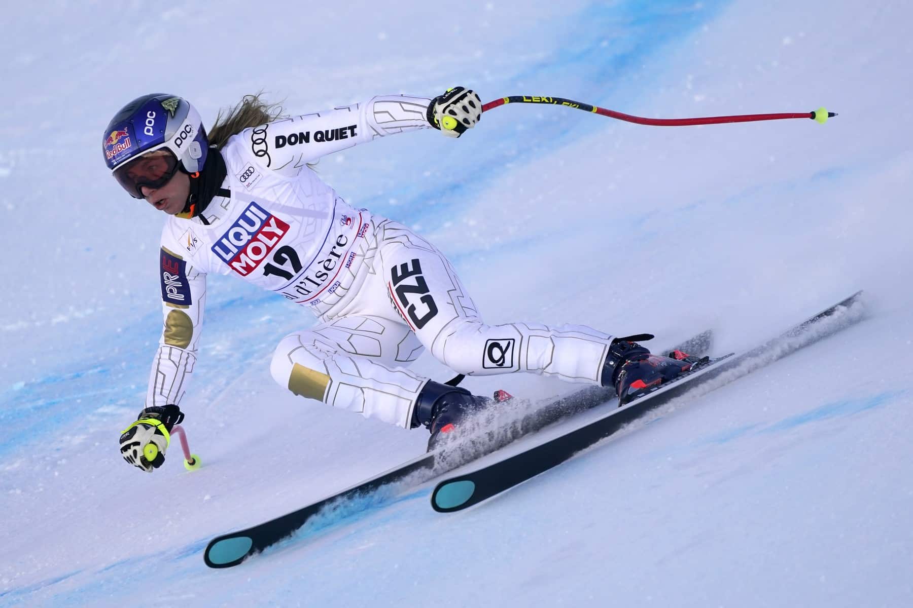 Ester Ledecká se umístila na sedmnáctém místě v tréninku před sobotním ...