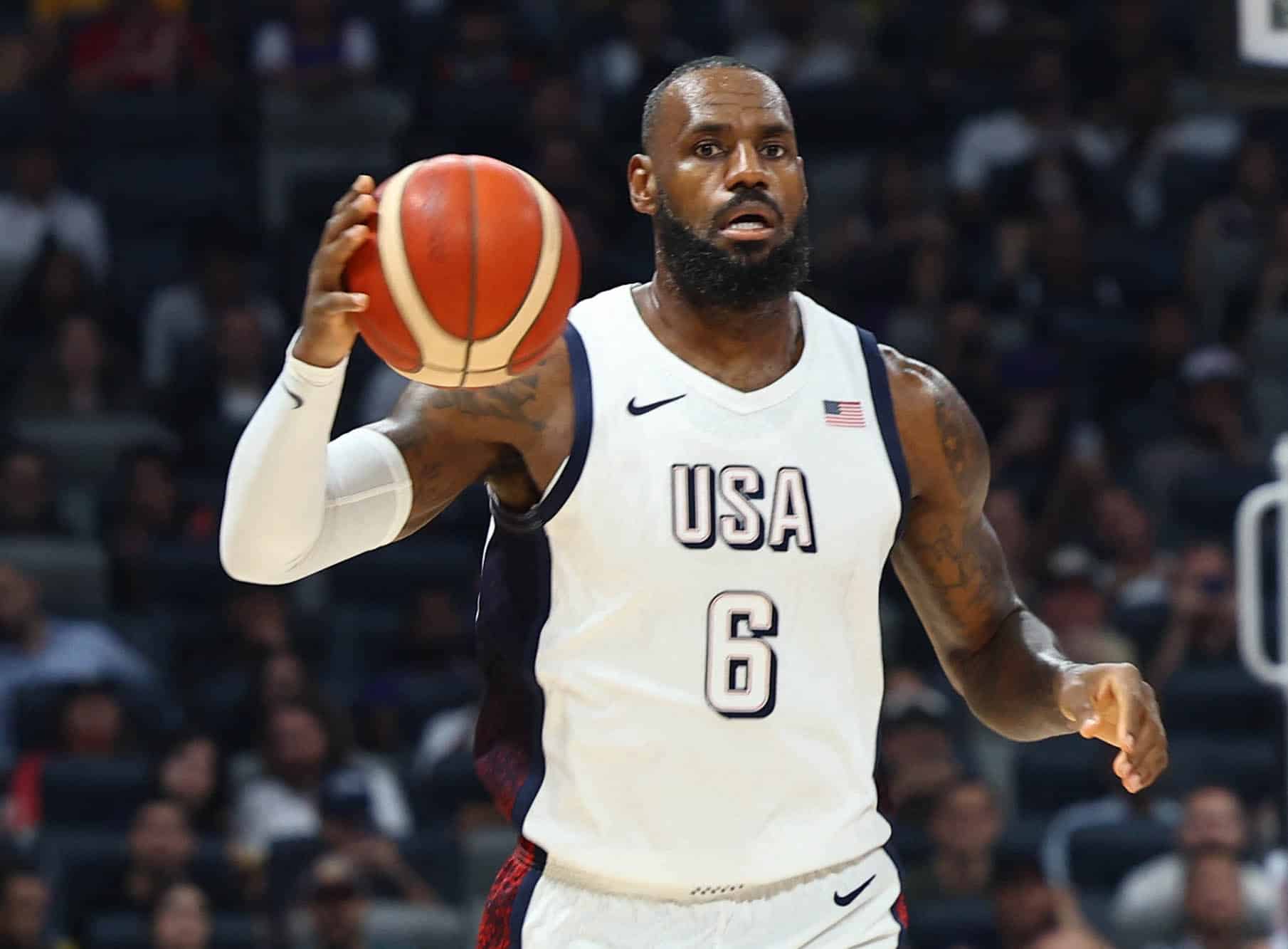 Superhvězda NBA James jmenován olympijským vlajkonošem USA - Sports News 24